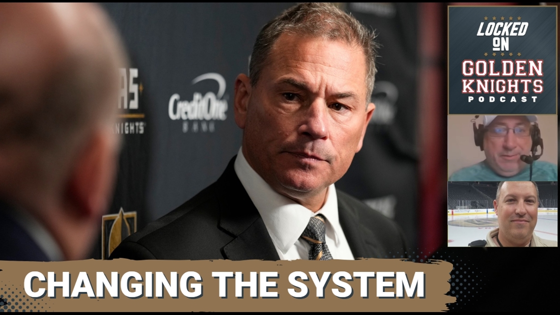 Can Vegas Golden Knights coach Bruce Cassidy change the system ...