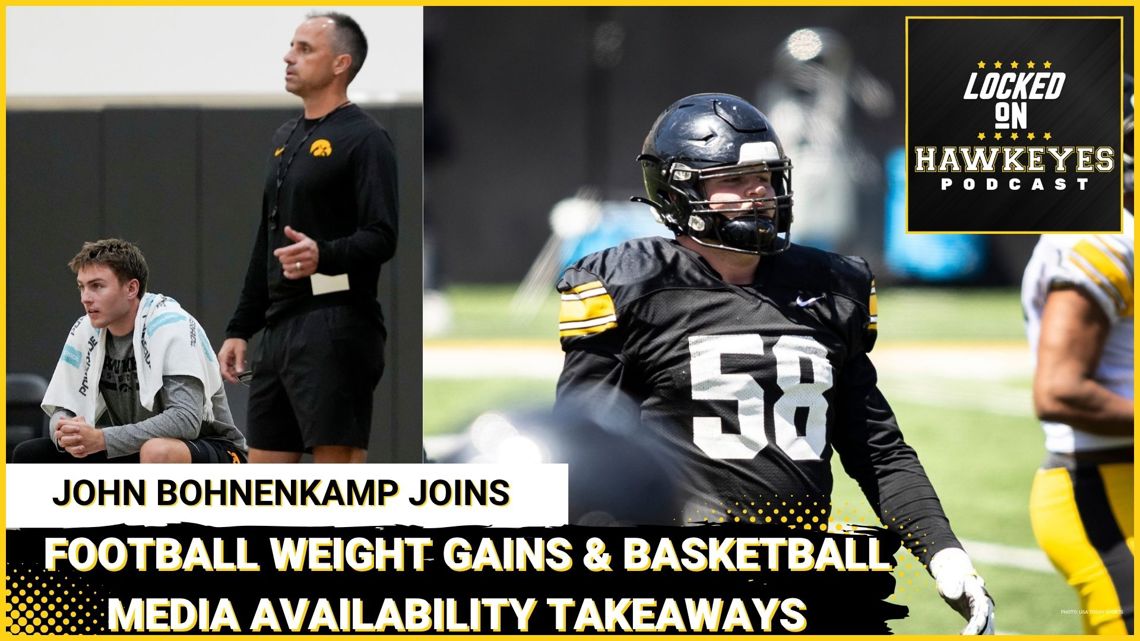 REVELATION: Iowa's Defensive Line BULKS UP for Big Ten Battle | Can ...