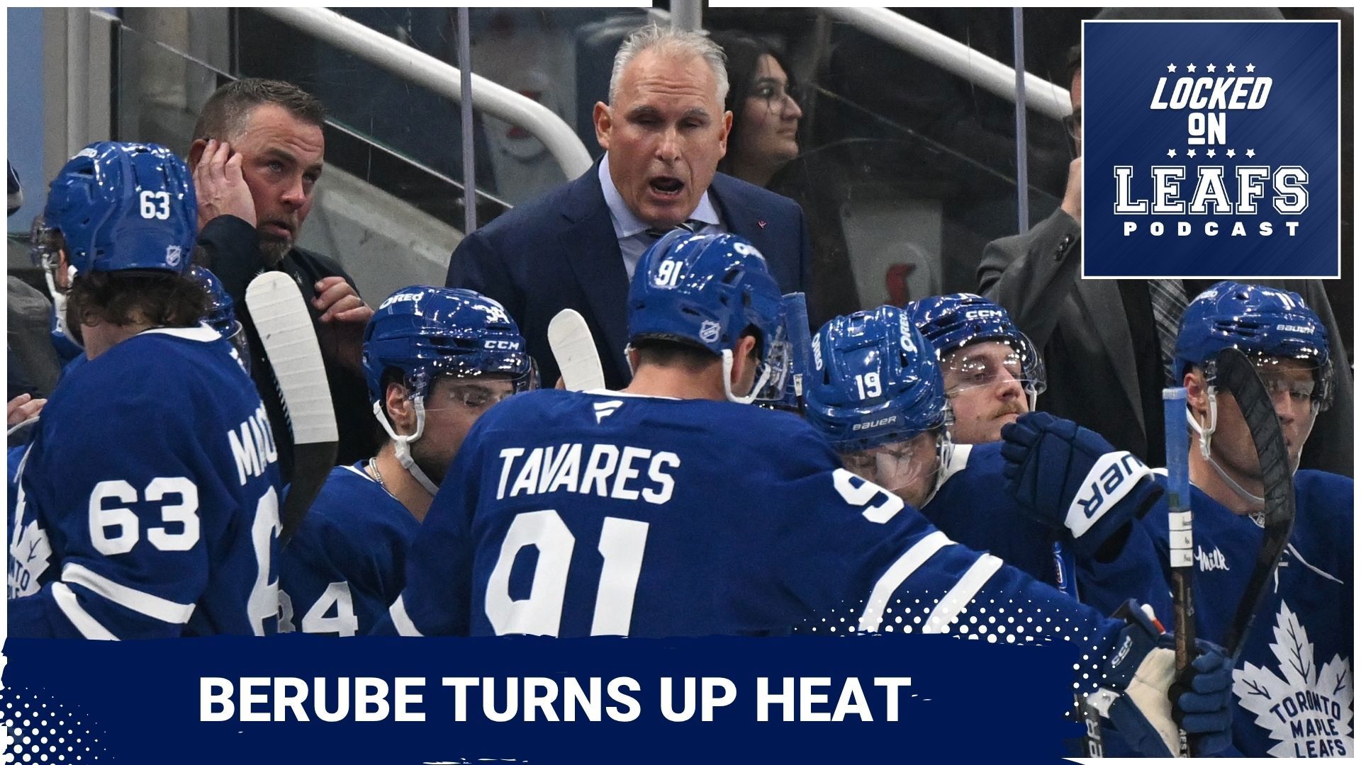 Craig Berube Turns Up the HEAT at practice as Toronto Maple Leafs ...