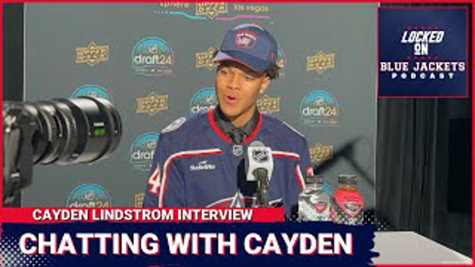 Talking To The Newest Columbus Blue Jacket: Cayden Lindstrom | 10tv.com