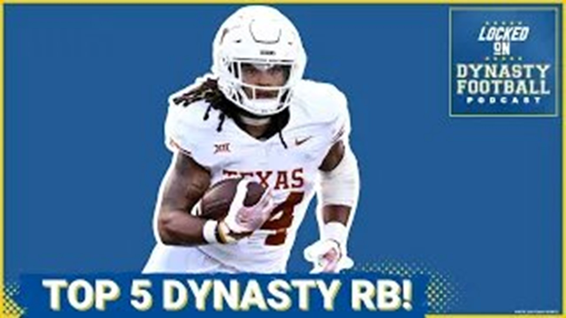 Texas RB Jonathon Brooks = Top 5 Dynasty Running Back! | rocketcitynow.com