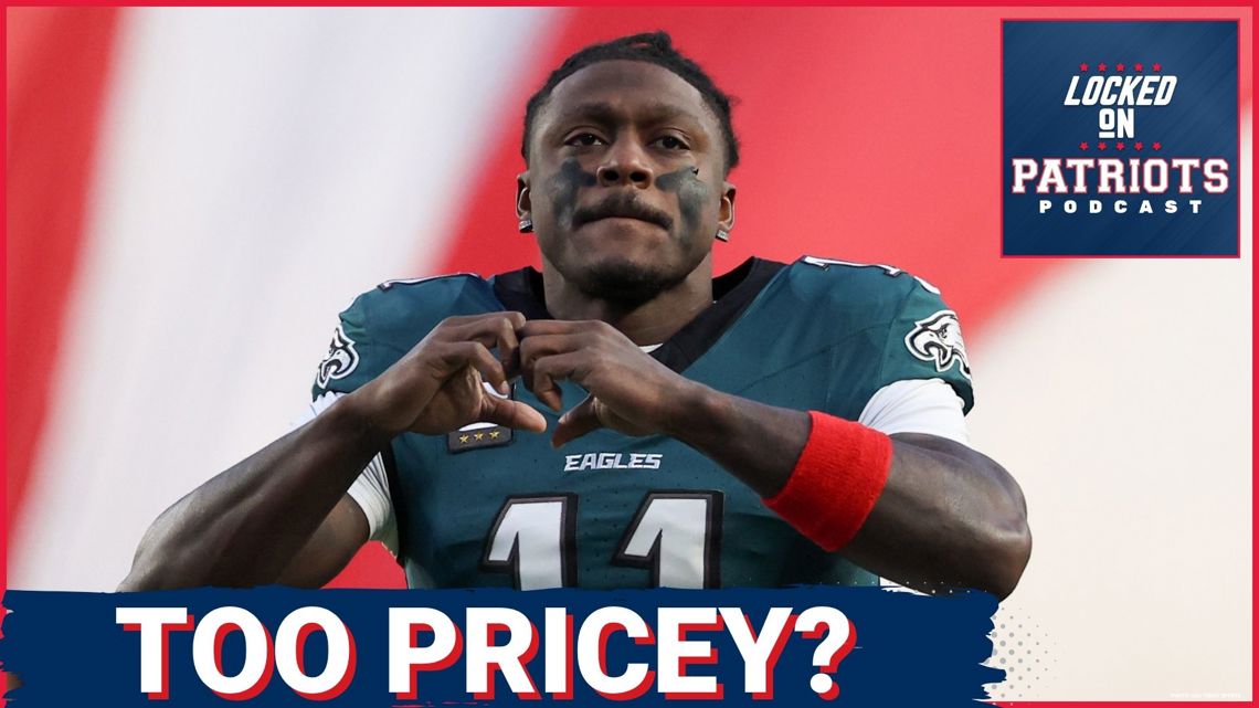 RED LINE: New England Patriots Must RESIST Overpaying for A.J. Brown ...
