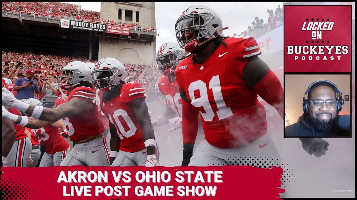 INSTANT REACTION: Ohio State Buckeyes Dominate Akron in Season Opener | Ohio State Buckeyes ...