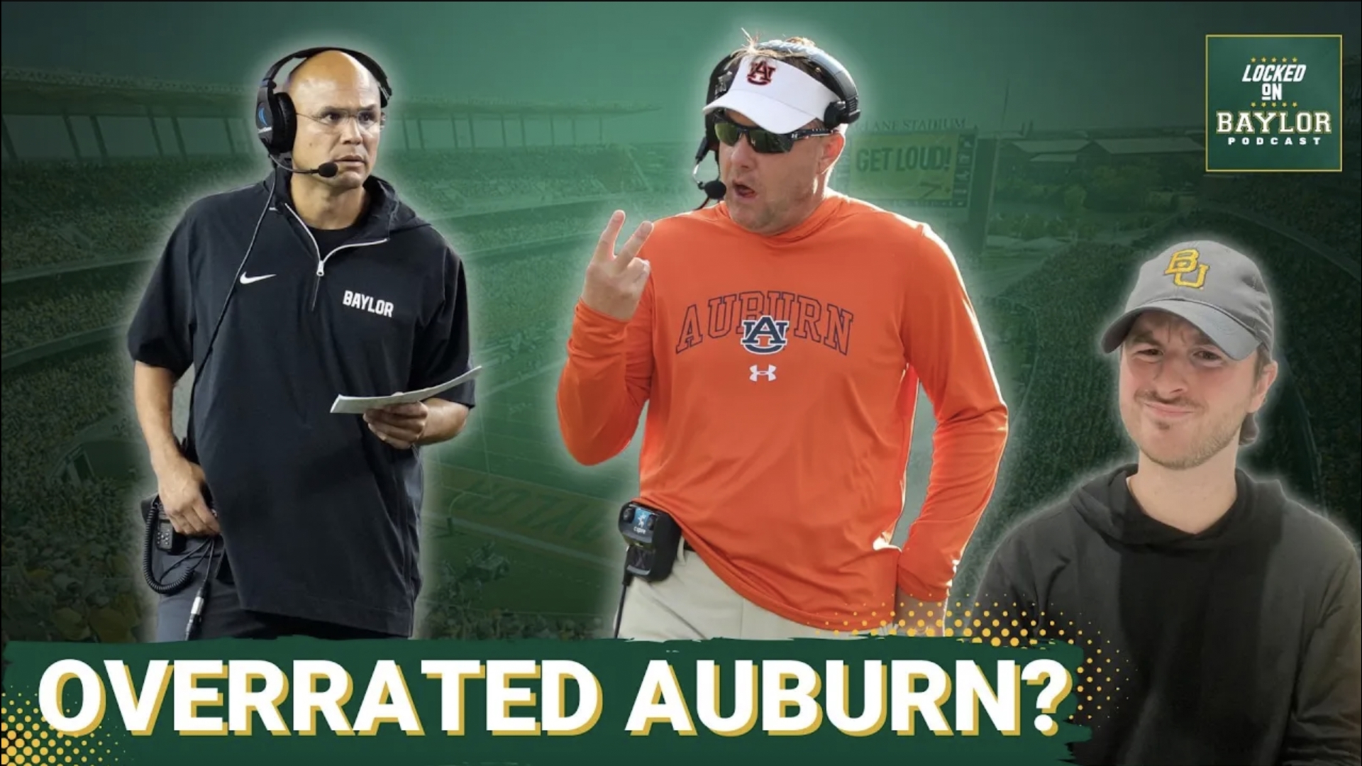 Auburn FAVORED Against Baylor in 2025 Season Opener, Dave Aranda's Team DISRESPECTED AGAIN ...