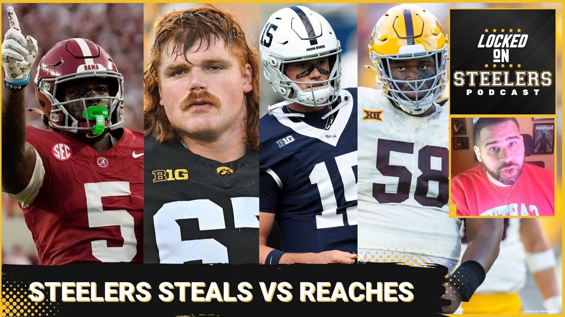 Steelers Draft Steals, Reaches: Germie Bernard, Gennings Dunker Best ...