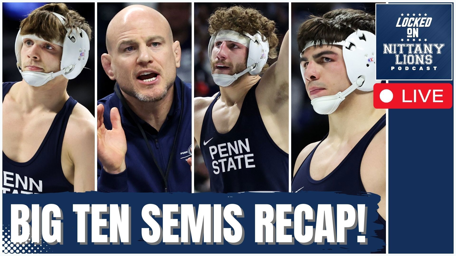 LIVE: Penn State Wrestling is Almost PERFECT... Cael Sends EIGHT to the ...