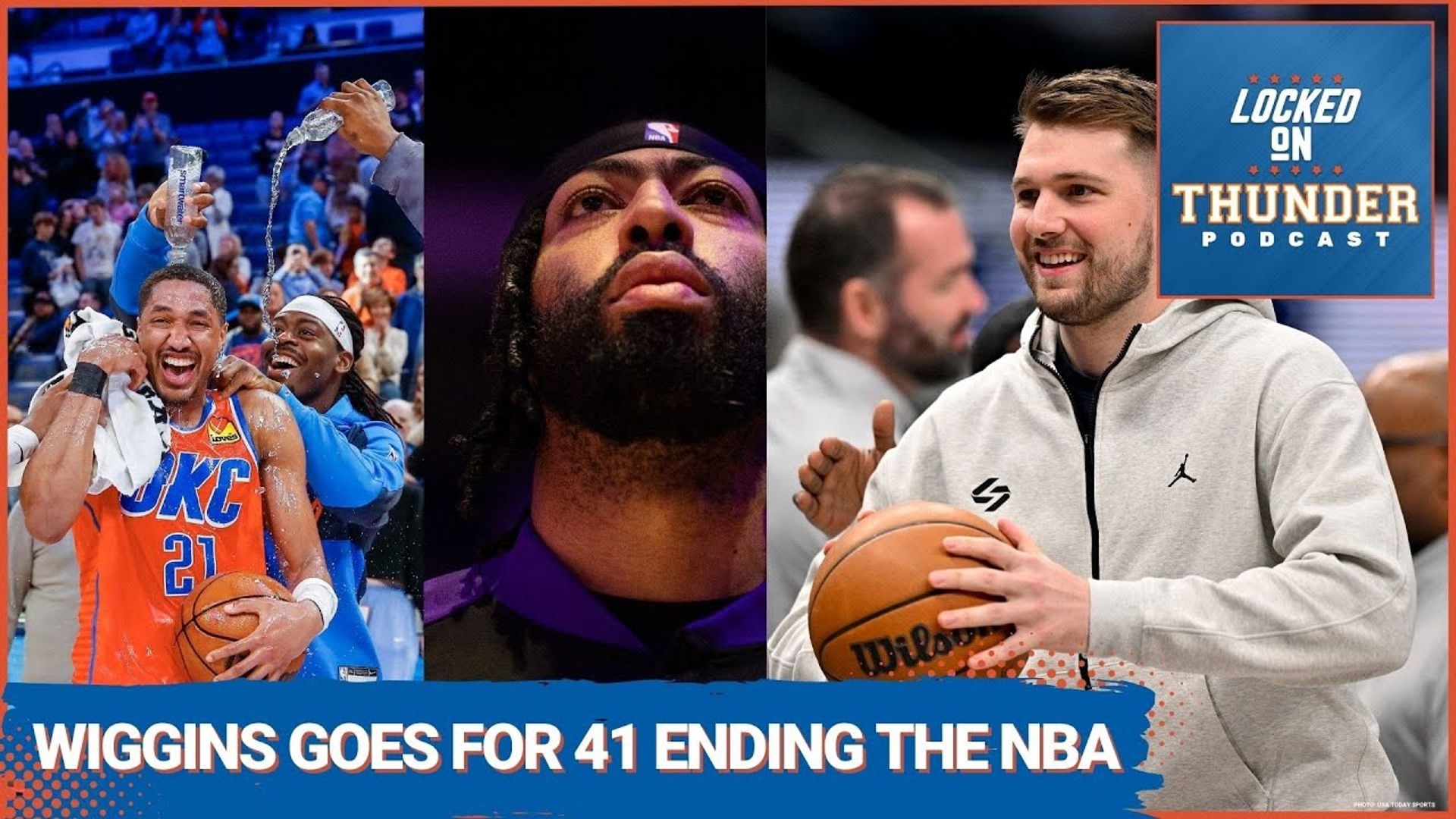 OKC Thunder Beat Kings, Aaron Wiggins Goes OFF, Chet Dunks, LUKA TRADE ...