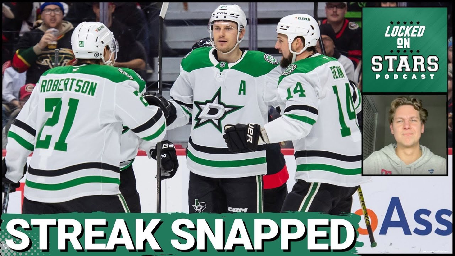 Stars Win Streak Snapped by Senators 3-2 | Mavrik Bourque's Emergence ...