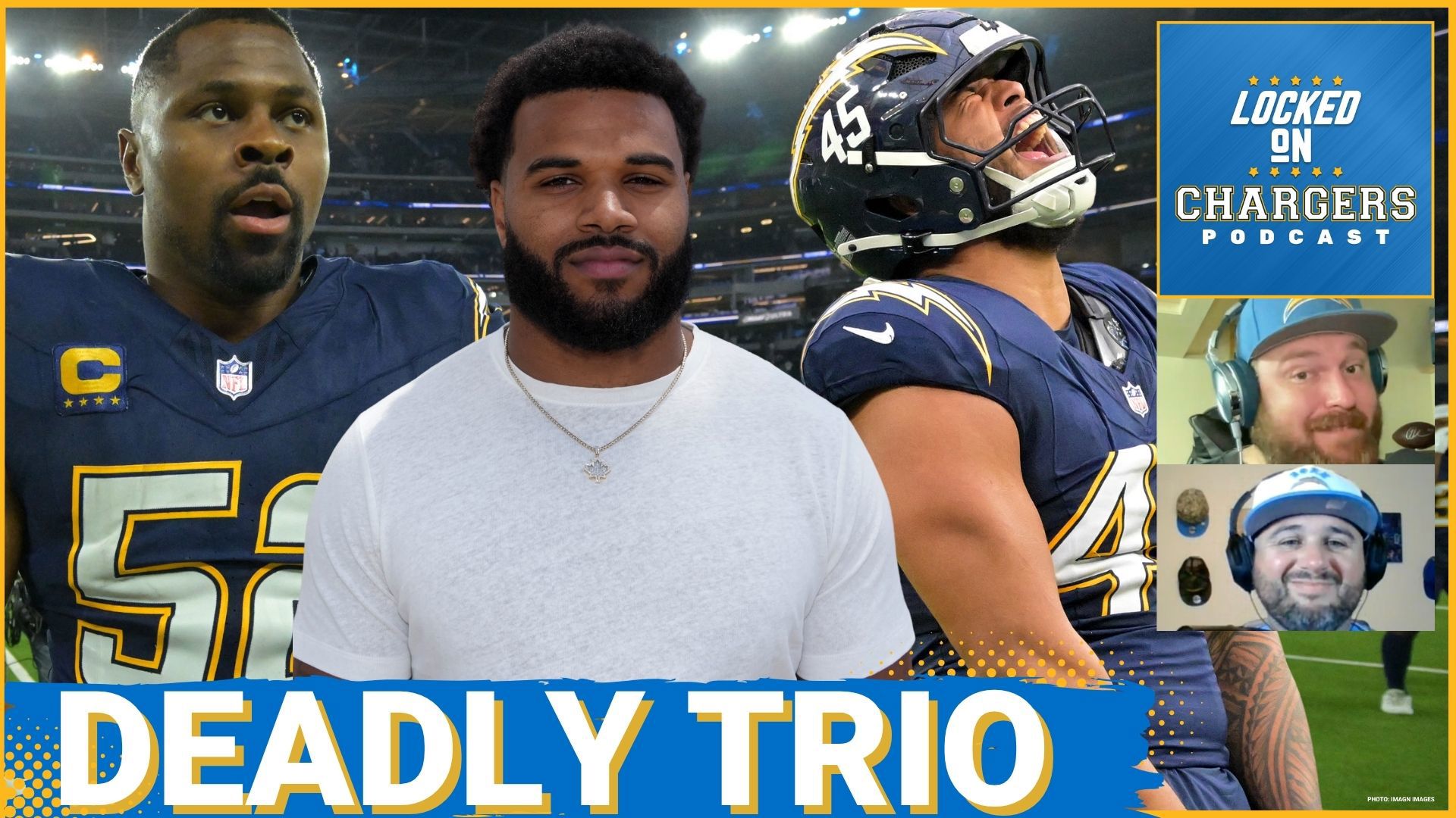 Game-Changers: Chargers DEFENSE LEVELS UP Adding Akheem Mesidor to ...
