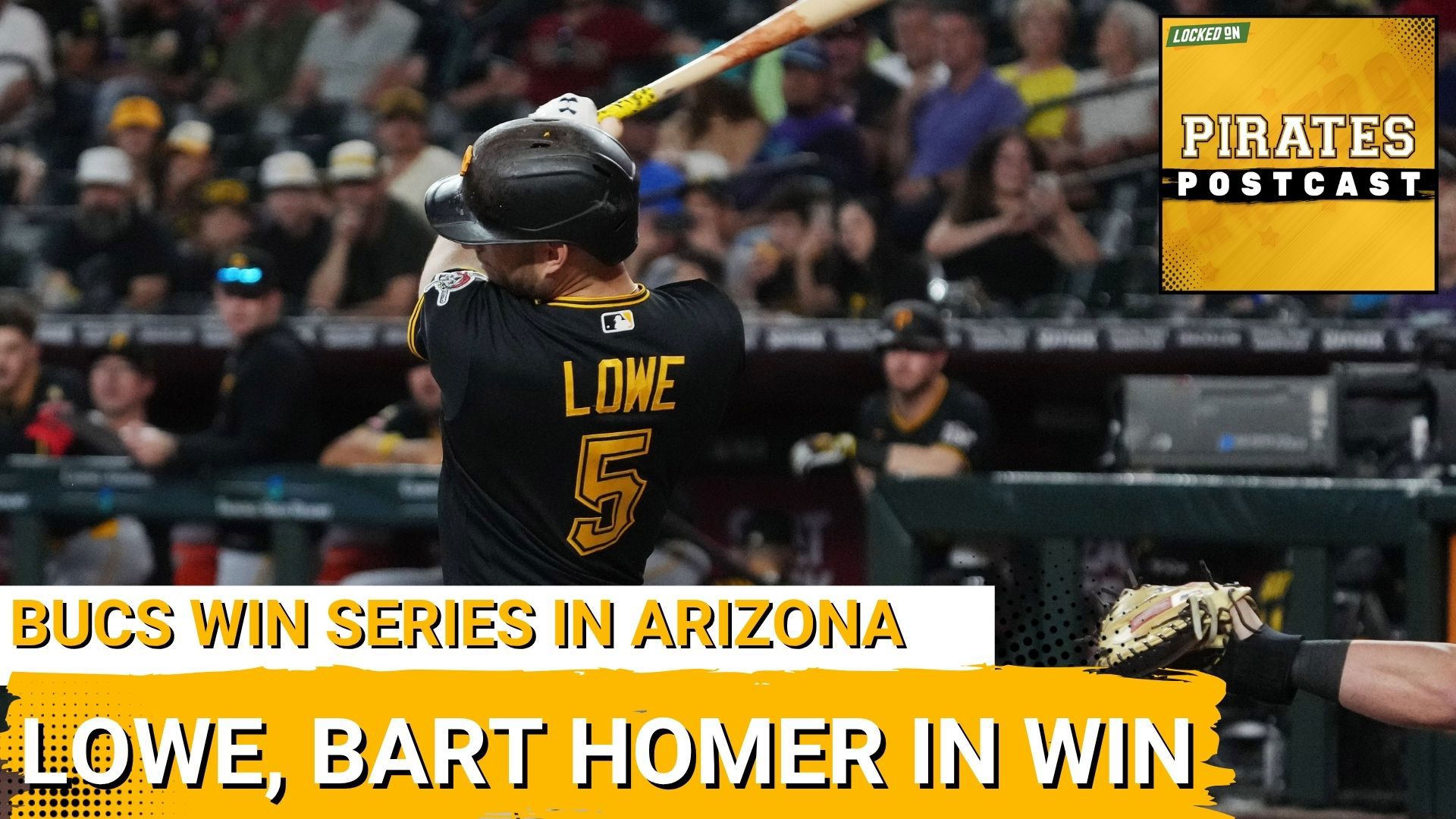 PIRATES POSTCAST: Brandon Lowe HOMERS to Lead Pirates to Series Win ...