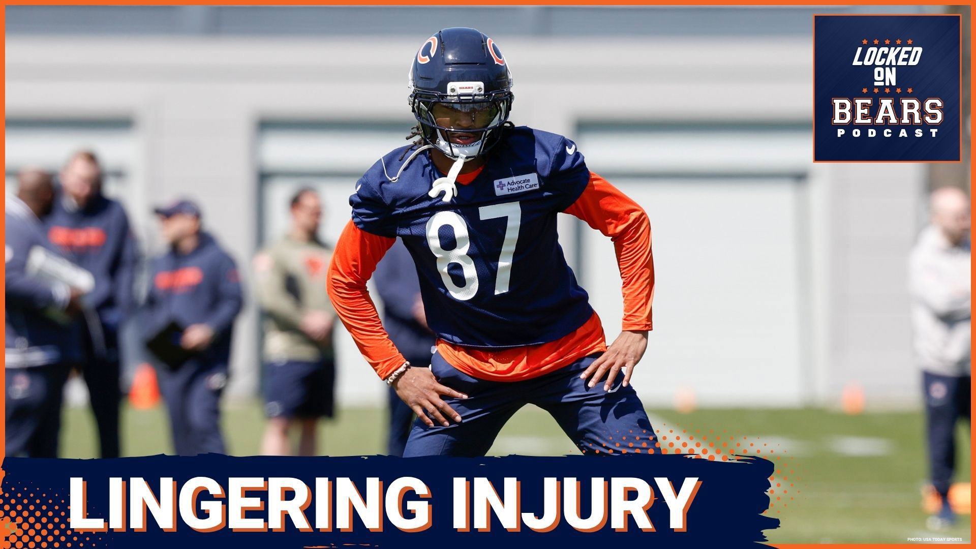 Chicago Bears training camp: Luther Burden's lingering injury starting ...