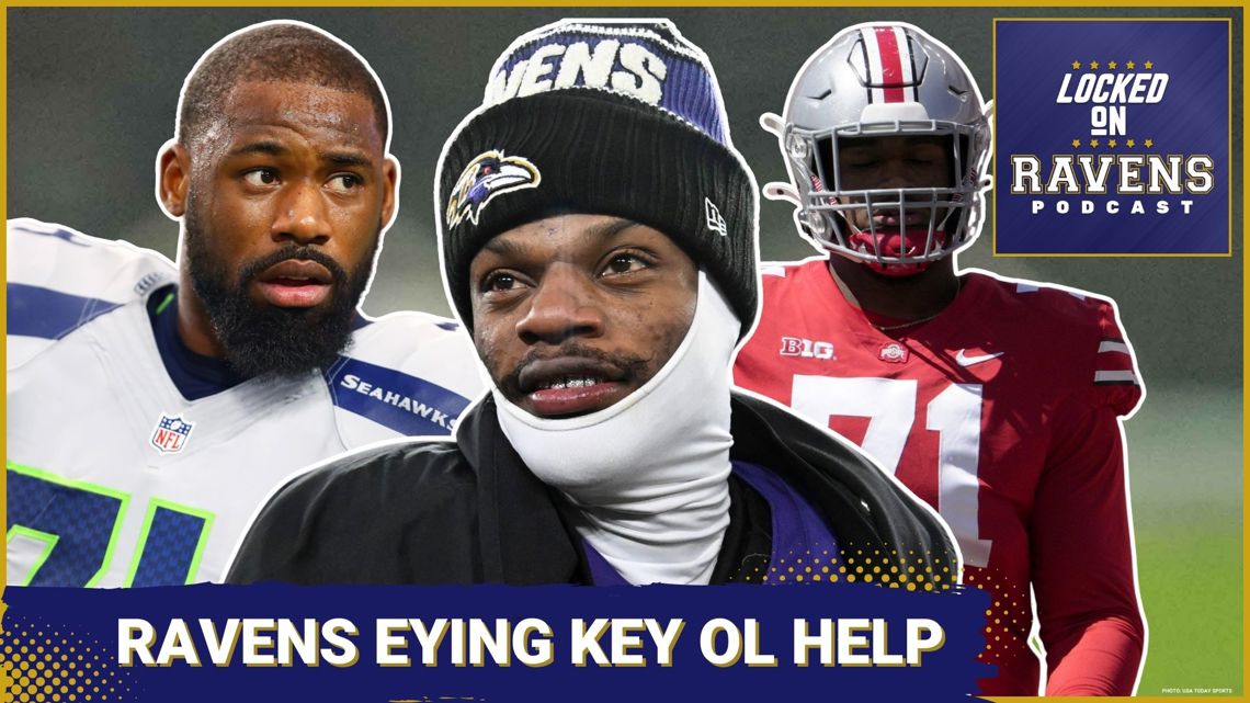 Baltimore Ravens eye KEY OL help, INTRIGUING free agent shares interest in protecting Lamar ...