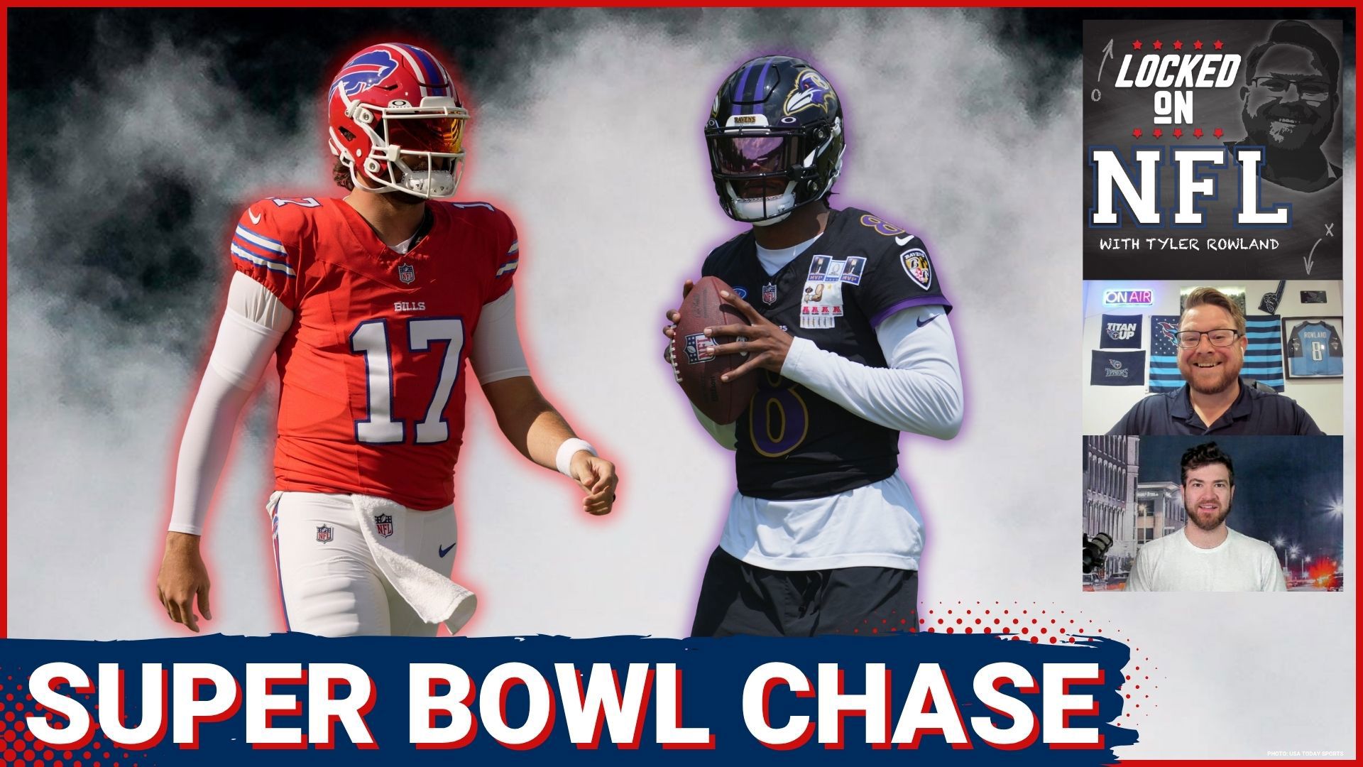 Lamar Jackson, Josh Allen on SUPER BOWL CHASE in 2025, Joe Burrow ...