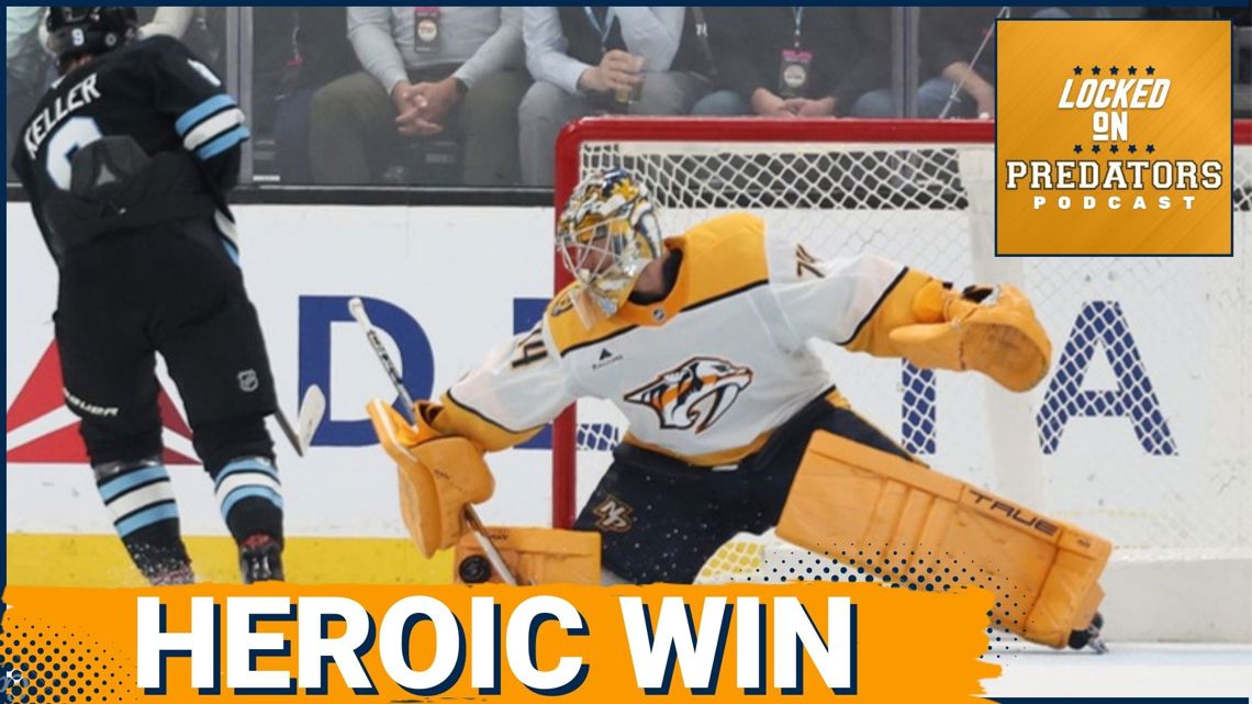 Nashville Predators Penalty Kill Heroics Secure Unlikely Win Over Utah ...