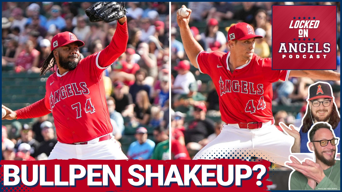 Los Angeles Angels' Ben Joyce Throws GAS! A New Bullpen Vacancy, Caden ...