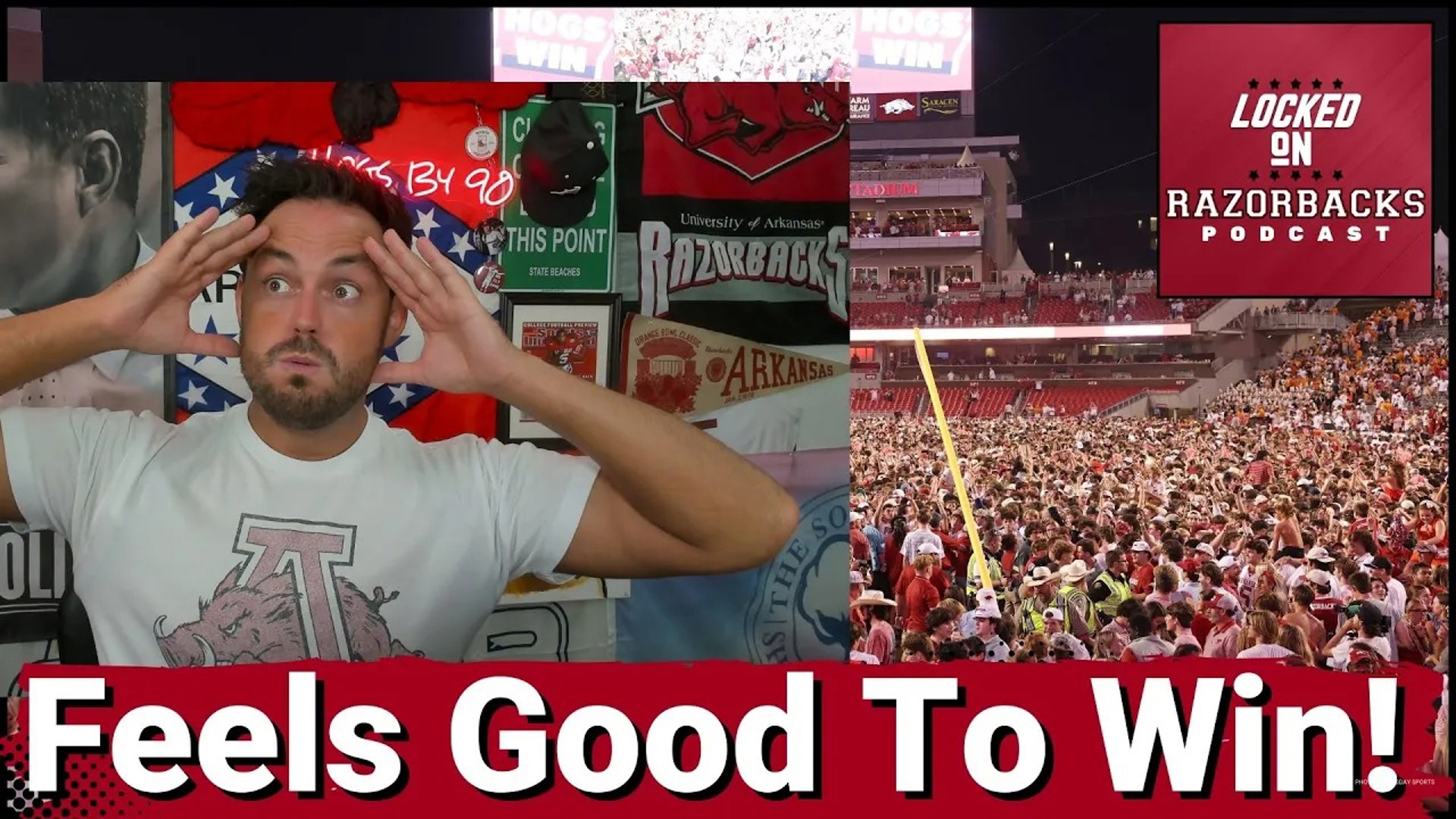Razorbacks STUN College Football World With MASSIVE Upset ...