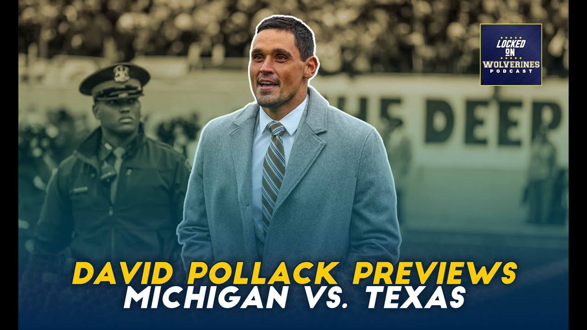 Special guest David Pollack joins to preview Michigan football vs ...