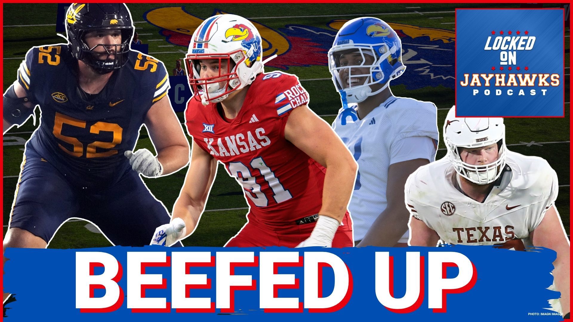 BIGGER, STRONGER: Kansas Jayhawks’ New Line of Scrimmage Beef to SPARK ...