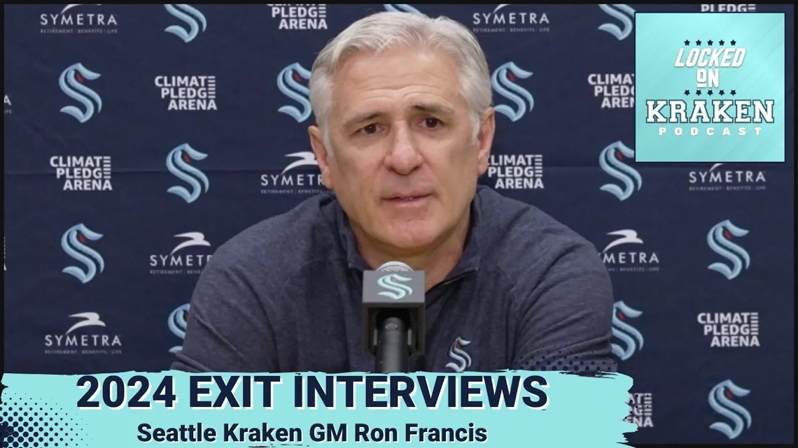 2024 Seattle Kraken Exit Interviews: General Manager Ron Francis ...