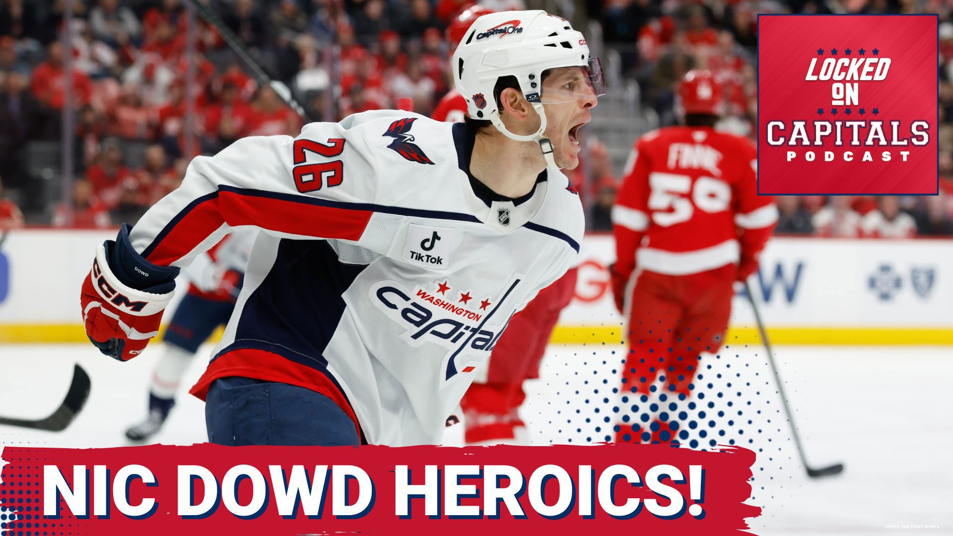 SURVIVAL MODE: Washington Capitals ESCAPE Disaster as Nic Dowd Delivers ...