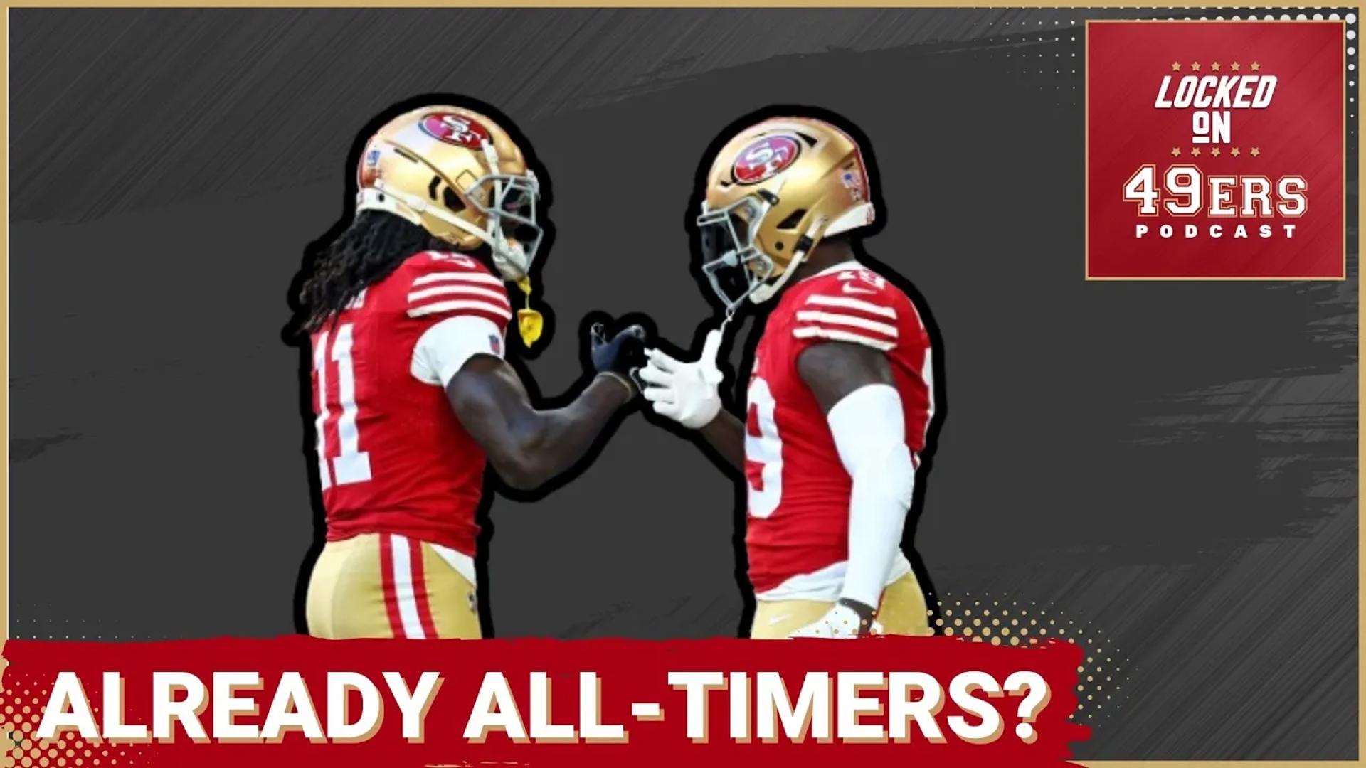 Where Deebo Samuel and Brandon Aiyuk Rank on All-Time 49ers WR List ...