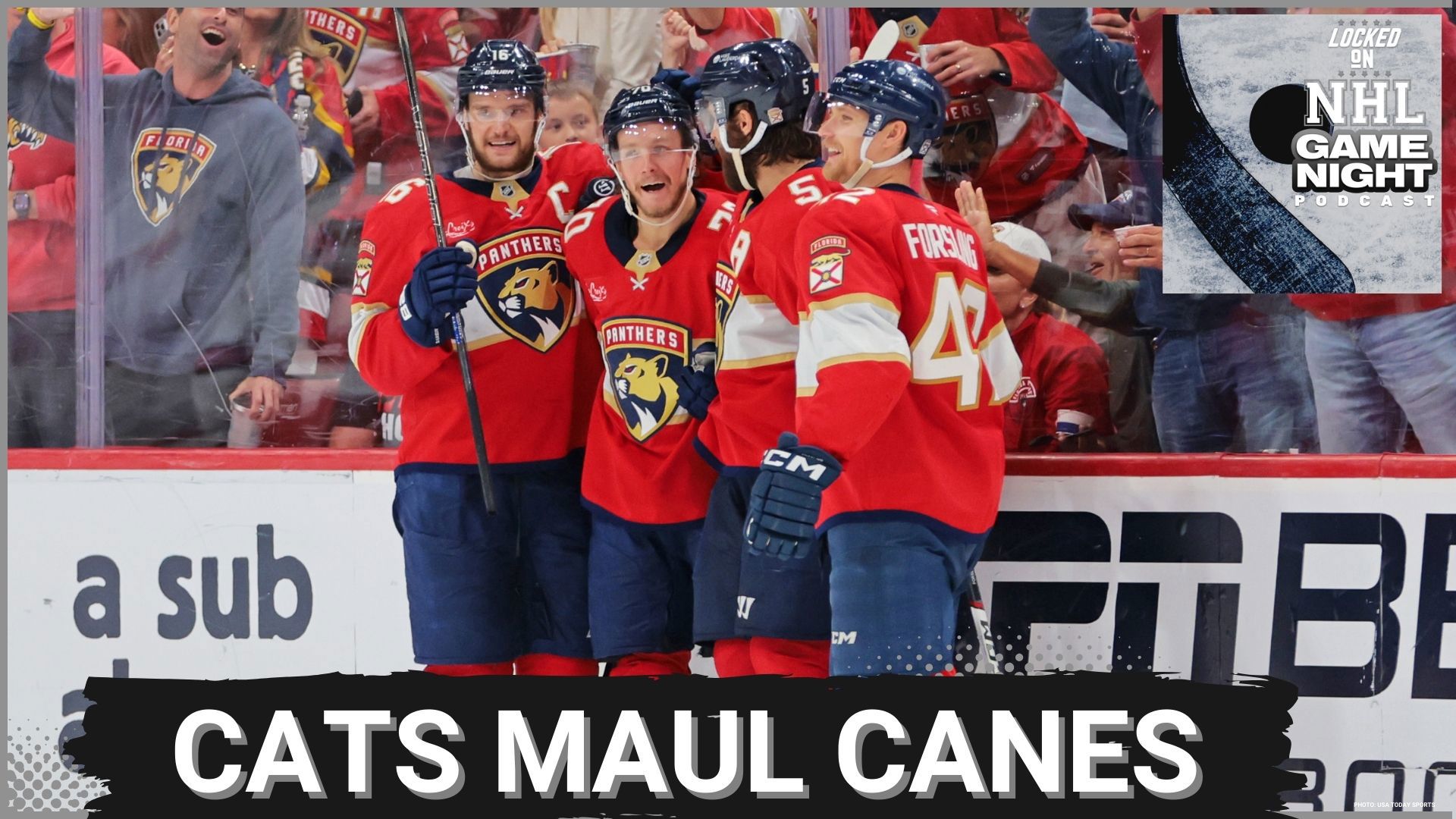 NHL GAME NIGHT: The Panthers ROAR in the third period to move to the brink of a finals return ...