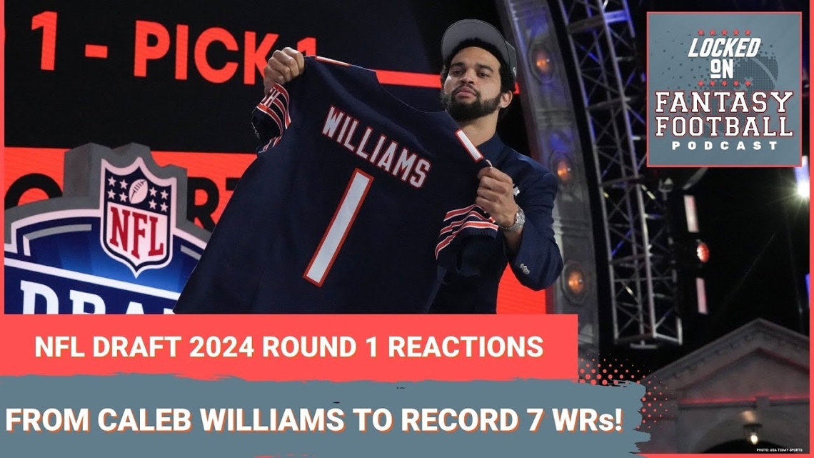 Fantasy football reactions to first round of 2024 NFL Draft ...