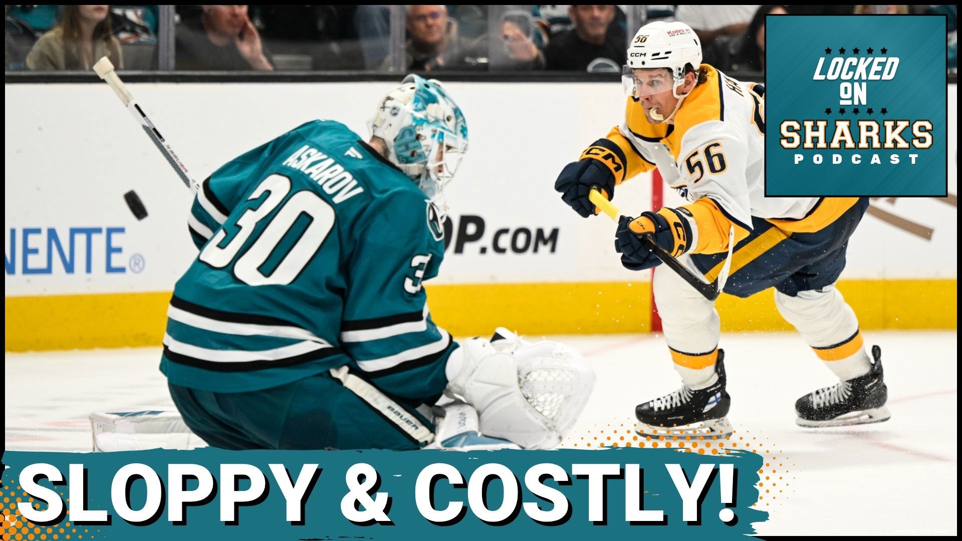 DISASTER: San Jose Sharks BLOW Key Playoff Shot as Nashville Predators ...