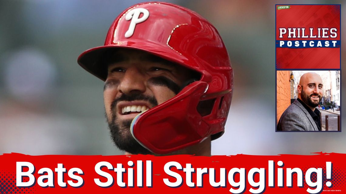 Phillies Postcast Philadelphia Phillies Offense Continues To Struggle
