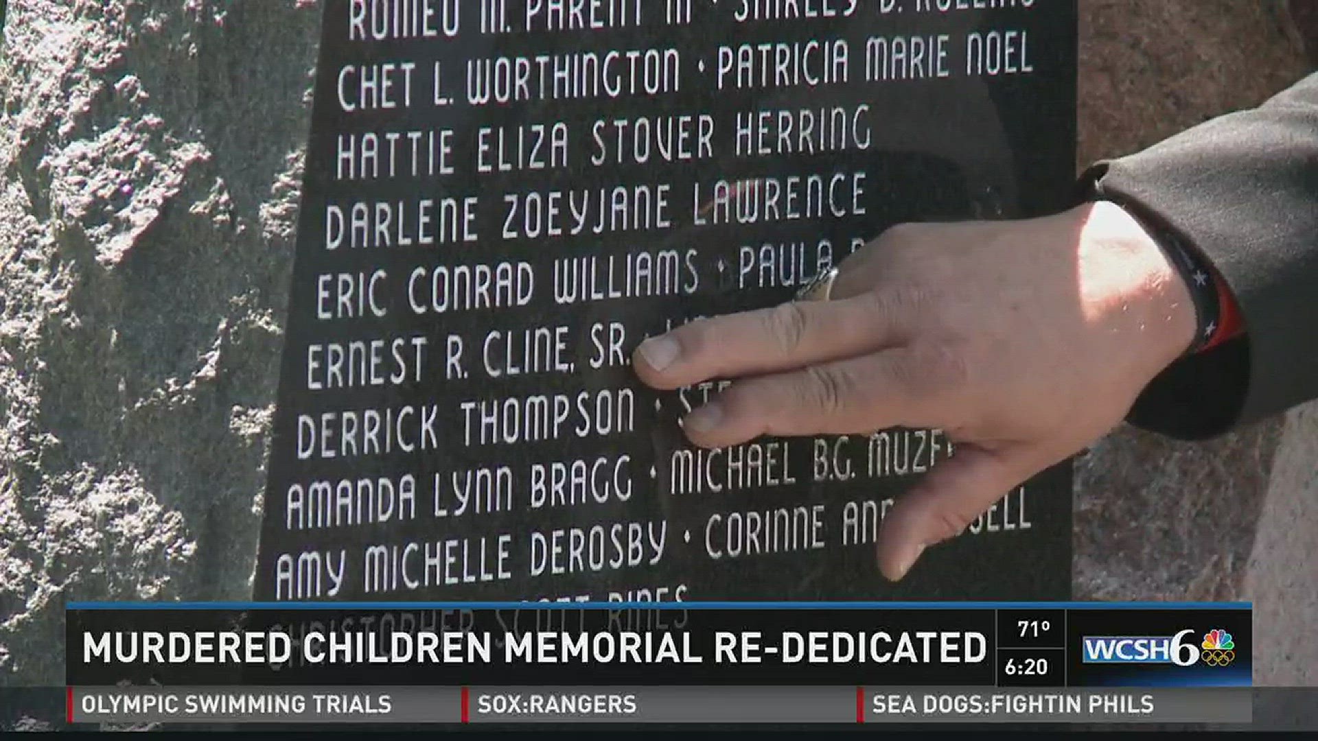 Parents of murdered children attend monument re-dedication | wnep.com