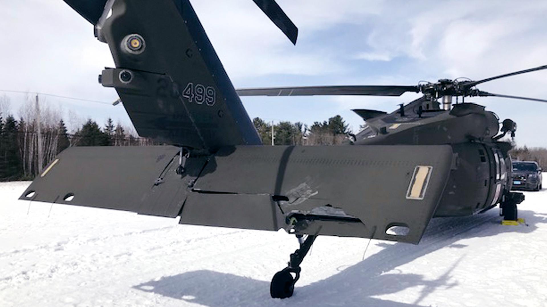 Snowmobile, helicopter crash in Worthington leads to damages | wqad.com