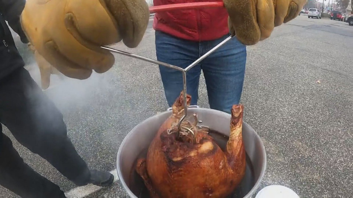 Deep-frying a turkey this year? Take a look at these tips first ...