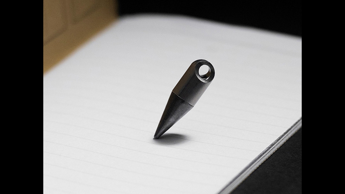 Finally, a pen that writes right and never runs out of ink ...