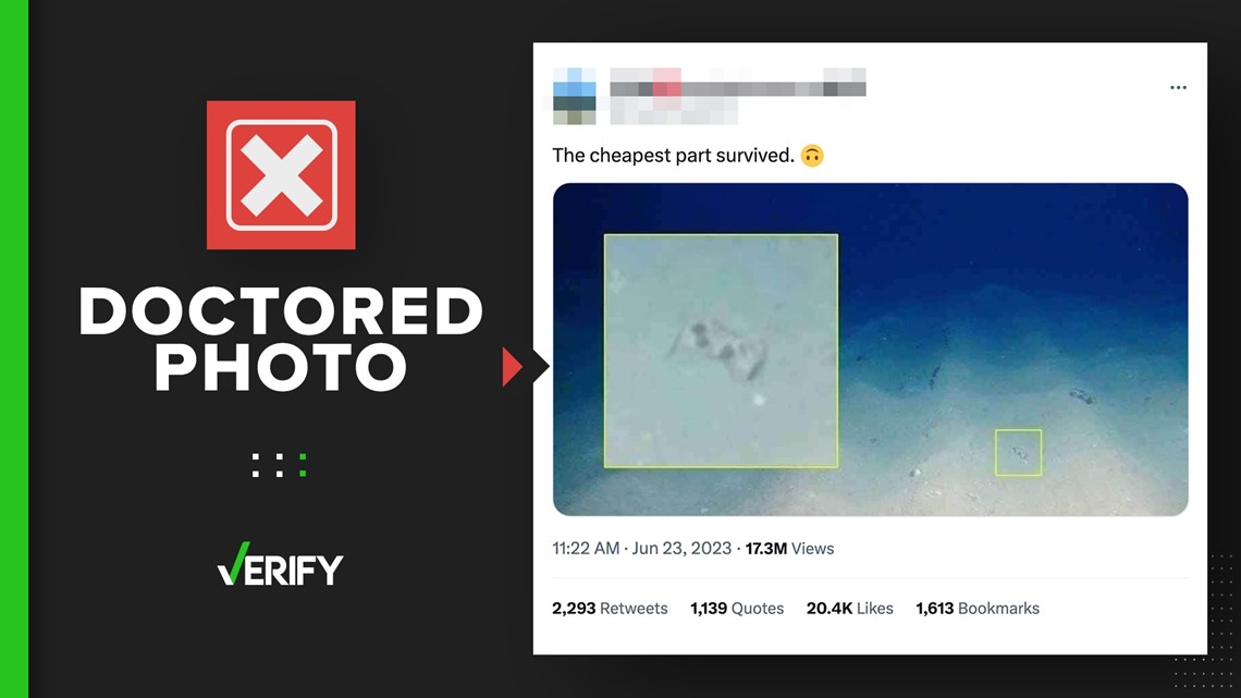 Photo doesn’t show Titan sub controller found on ocean floor | fox43.com