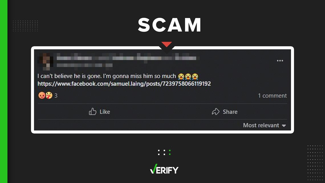 'I can’t believe he’s gone' Facebook posts are scams | wnep.com