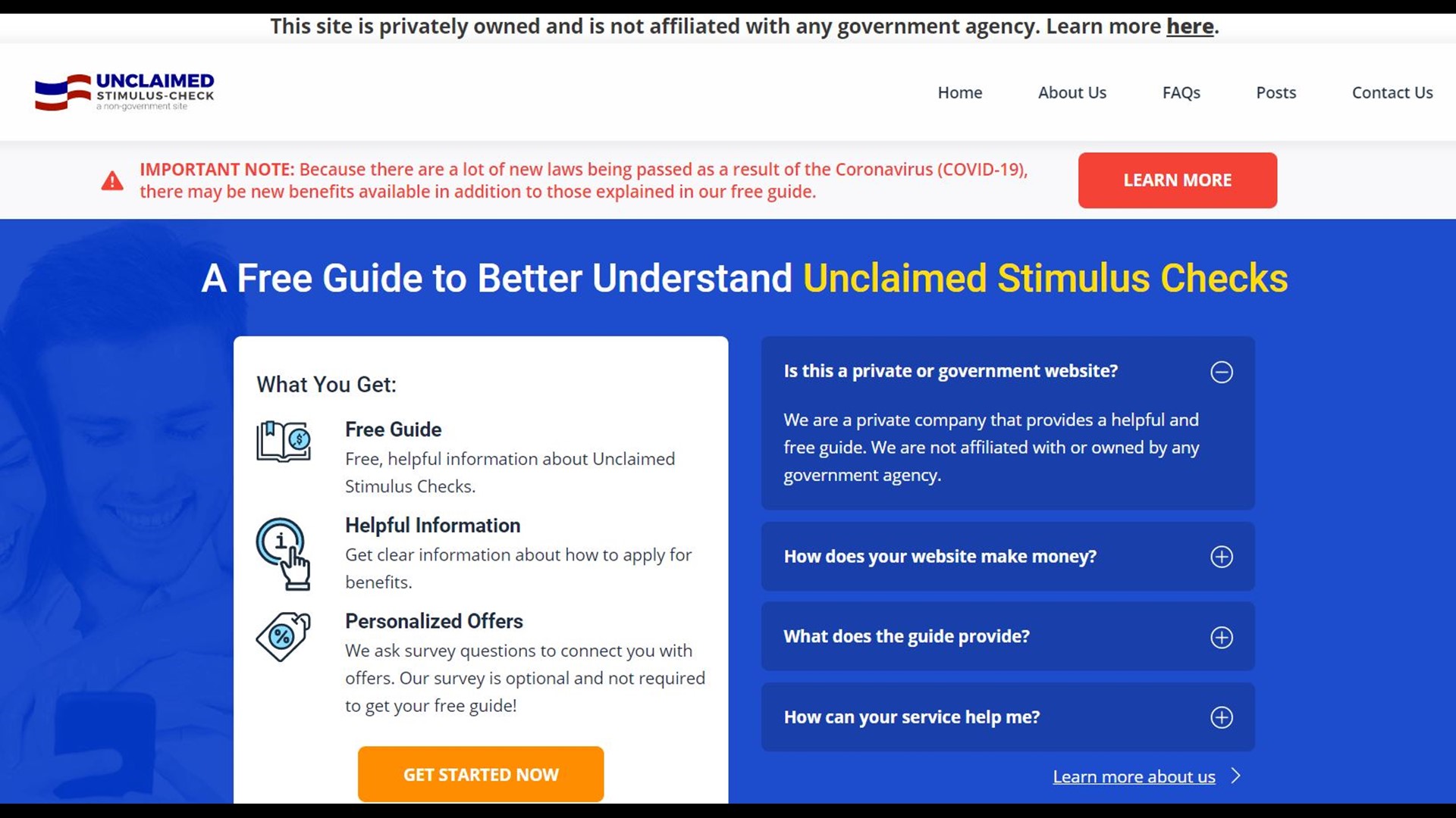 Scammers are making fake unclaimed stimulus check websites | fox43.com