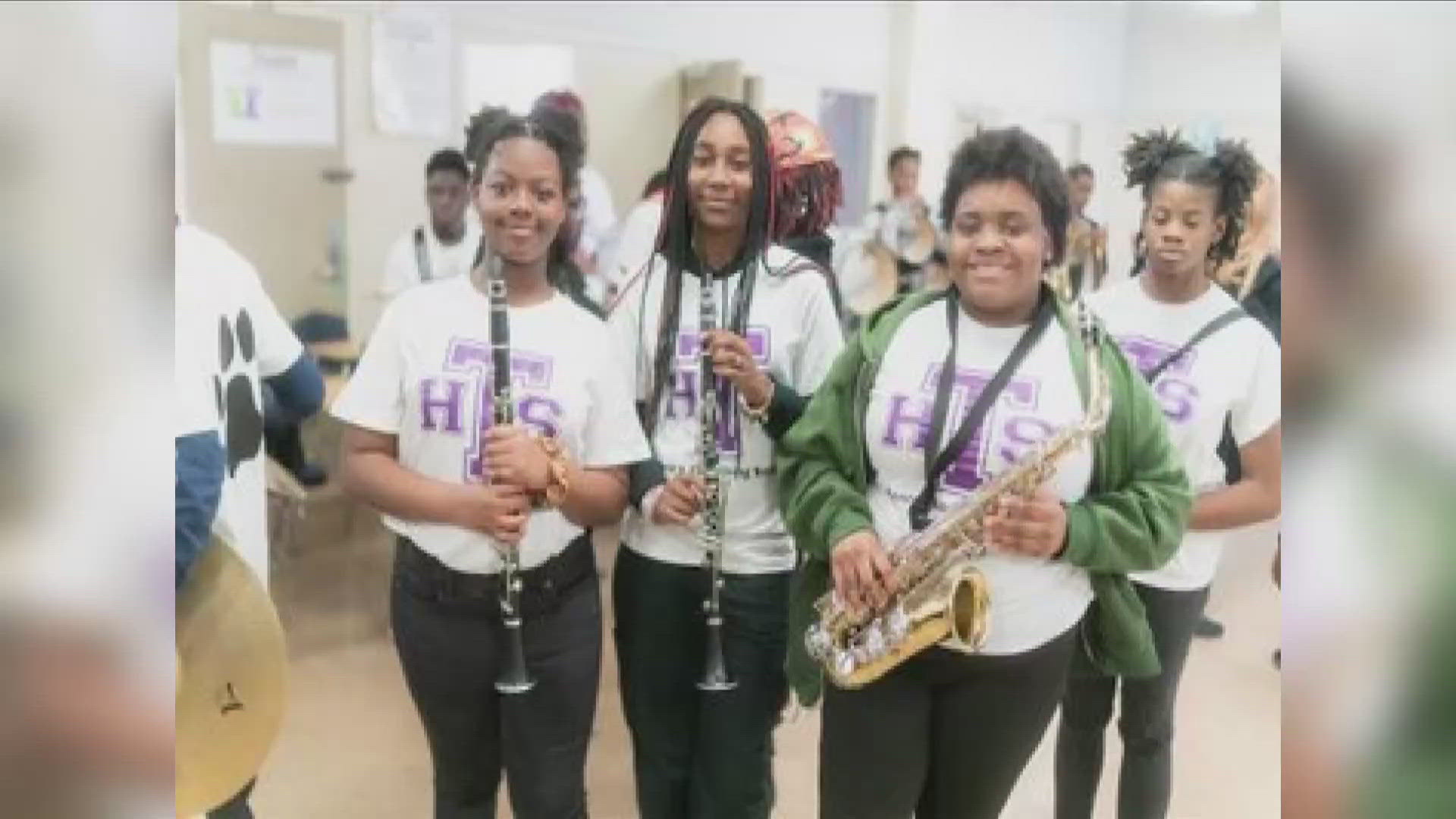 Trezevant High students hit a high note with new band equipment ...