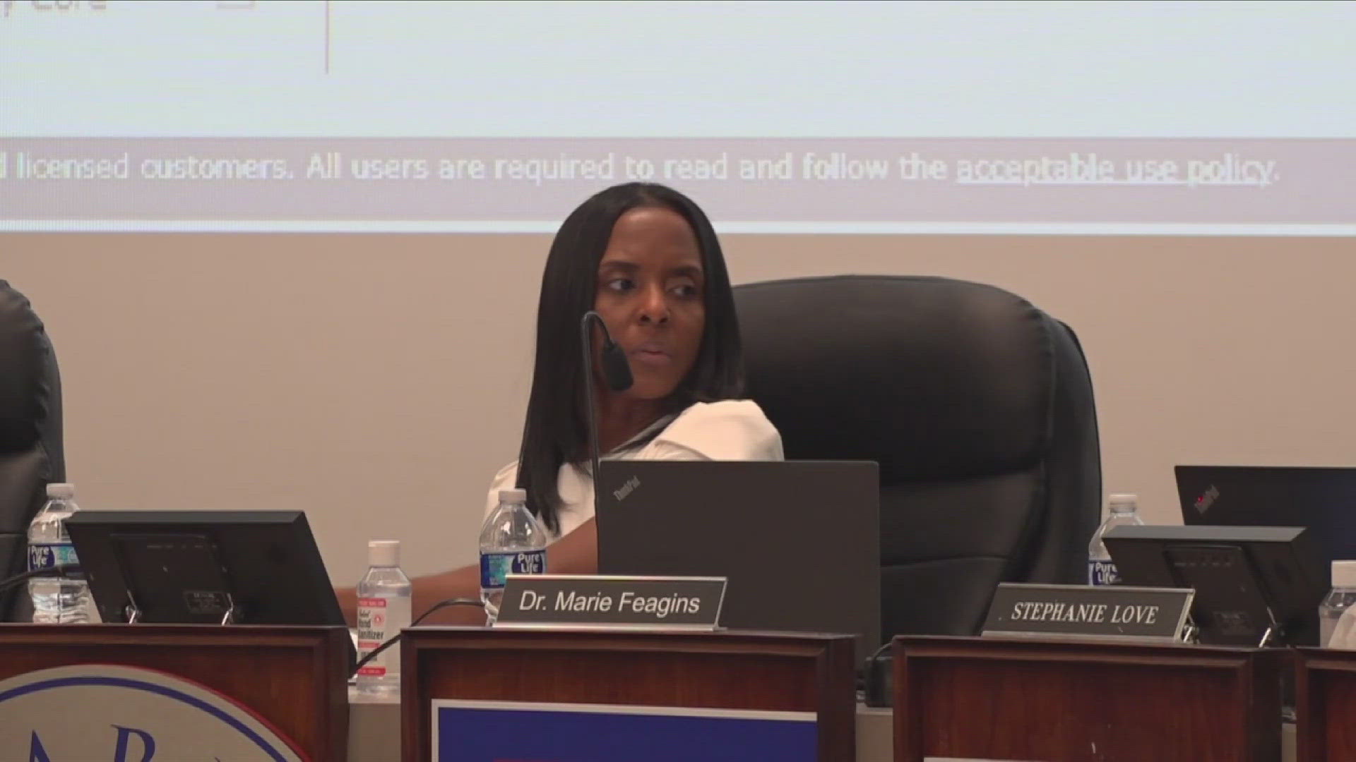 MSCS Superintendent Marie Feagins fired in MSCS board meeting ...