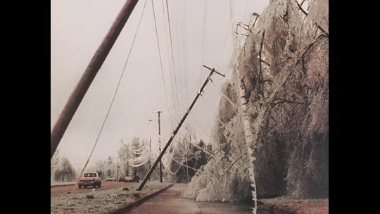 Pictures from the February 1994 ice storm in the Mid-South ...