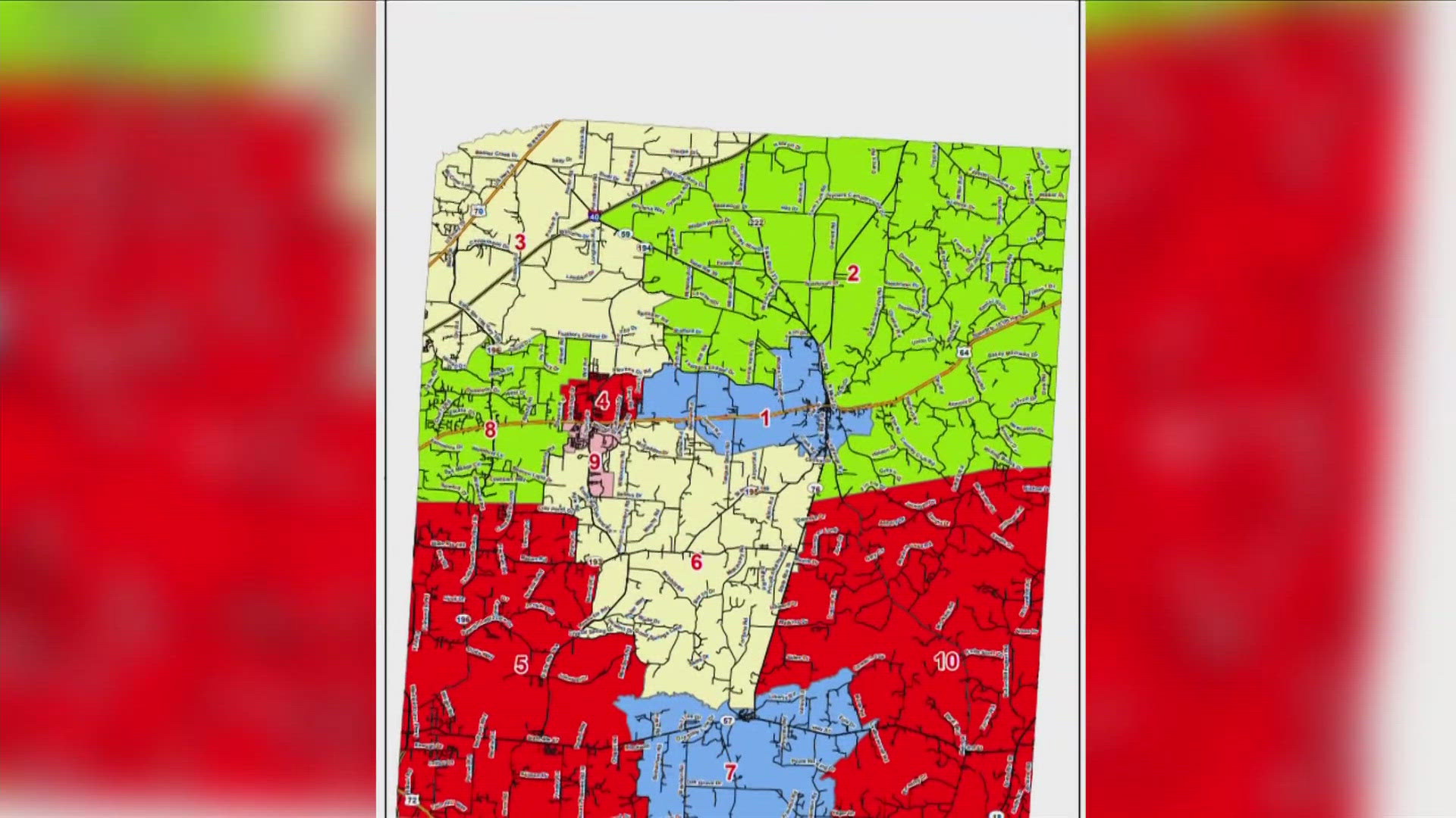 Lawsuit filed against Fayette County over allegedly discriminatory map ...