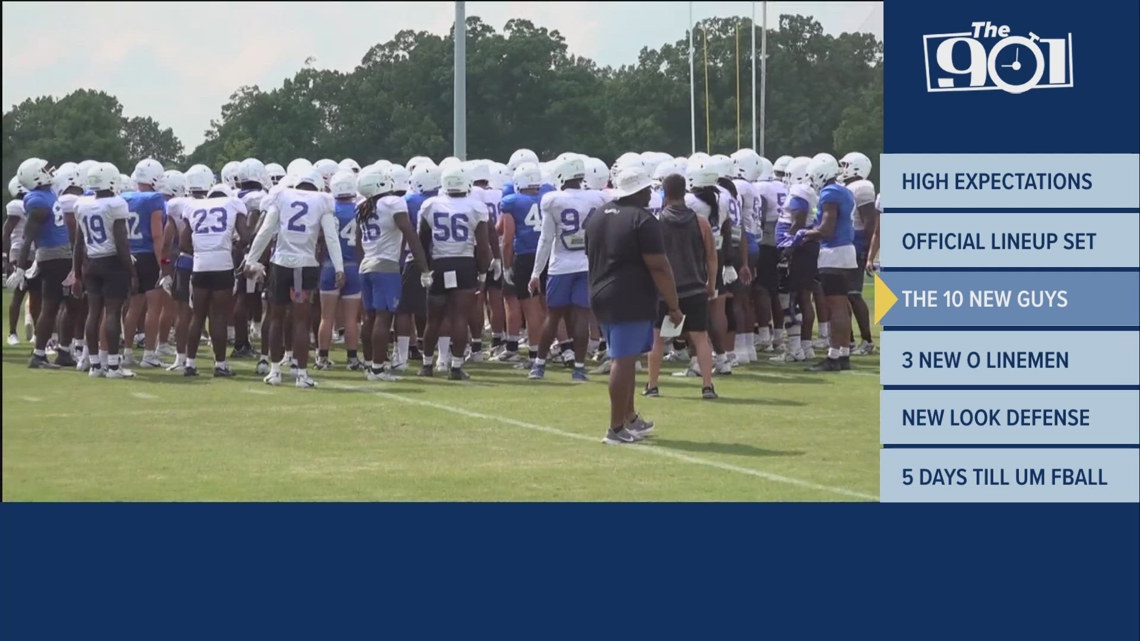 Memphis Tigers’ football releases initial depth chart of 2024 season ...