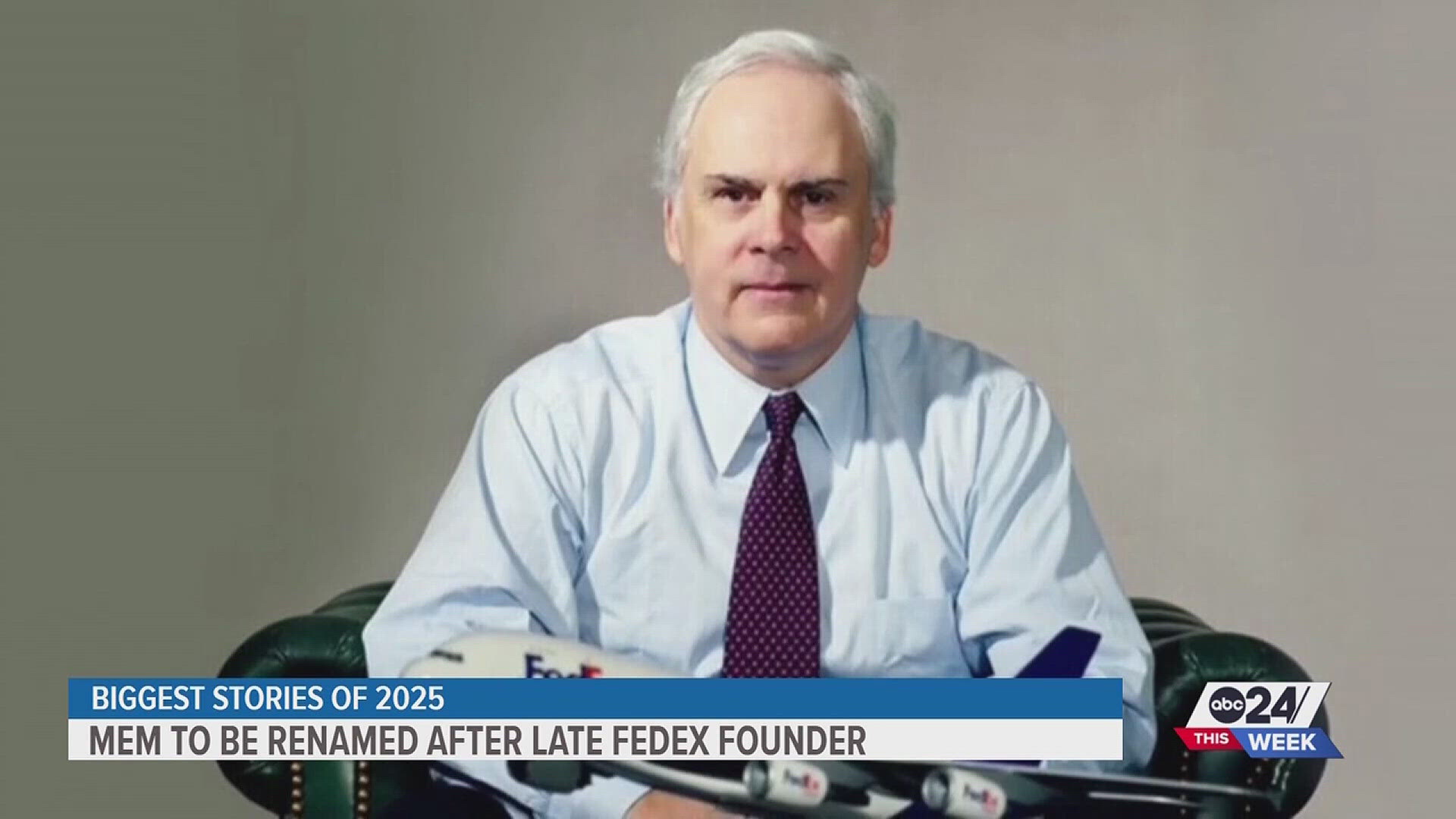 MEM to be renamed after FedEx founder Fred Smith | ABC24 This Week ...