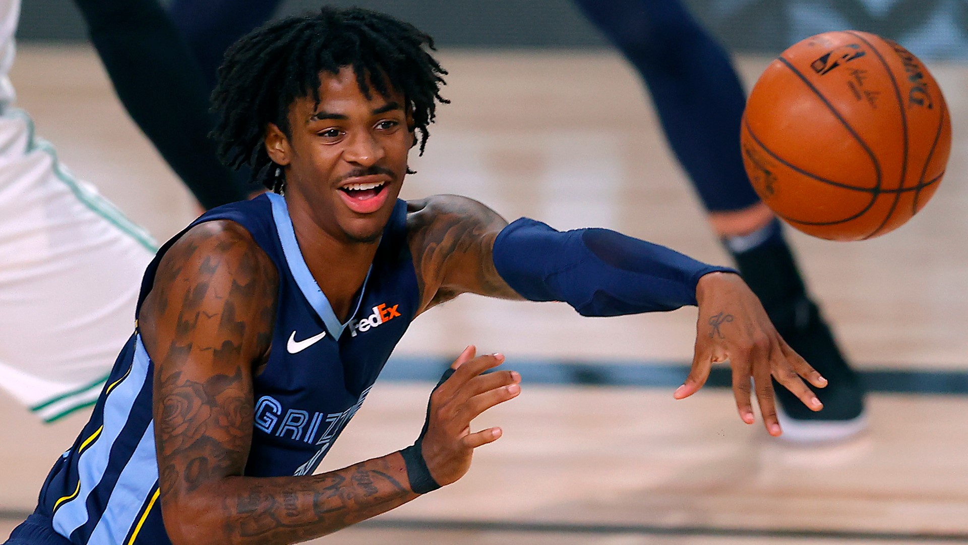 Memphis Grizzlies Boston Celtics NBA game August 11, 2020 ...