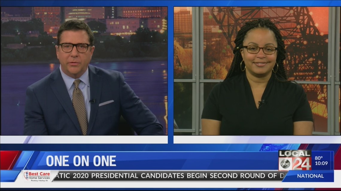 Reporter Wendi Thomas goes one on one with Local 24 News anchor Richard ...