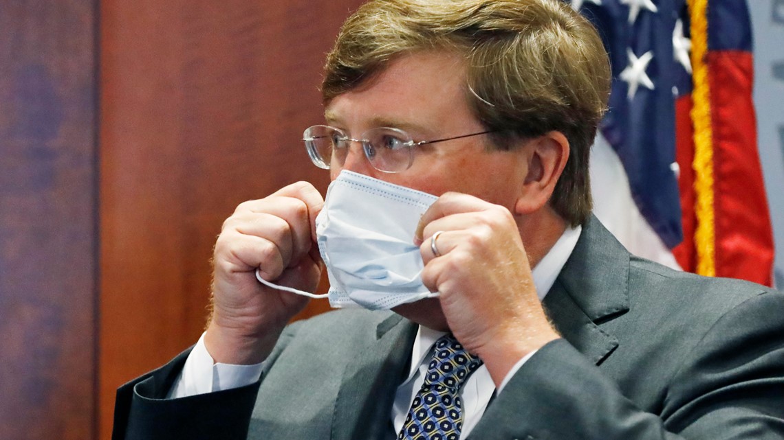 Mississippi Gov. Tate Reeves calls CDC mask guidance 'foolish ...