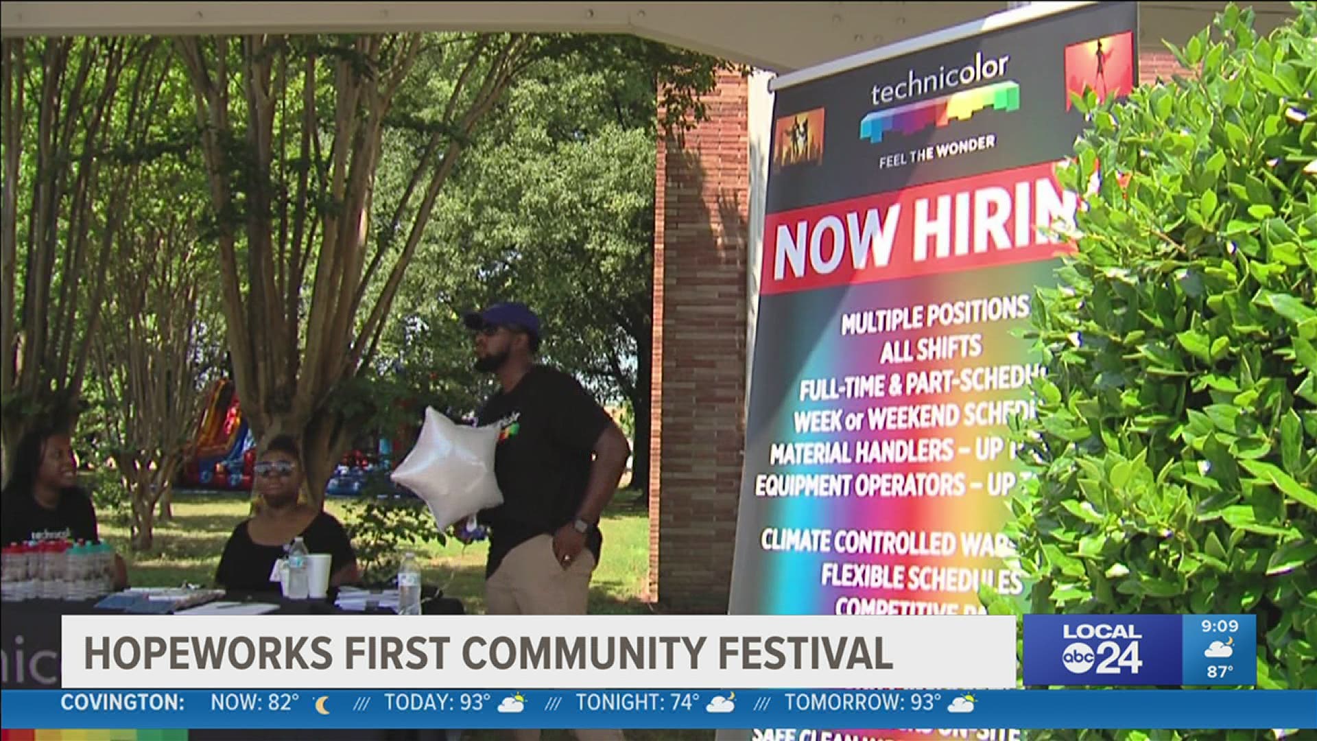 Memphis nonprofit Hope Works hosts its first community festival ...