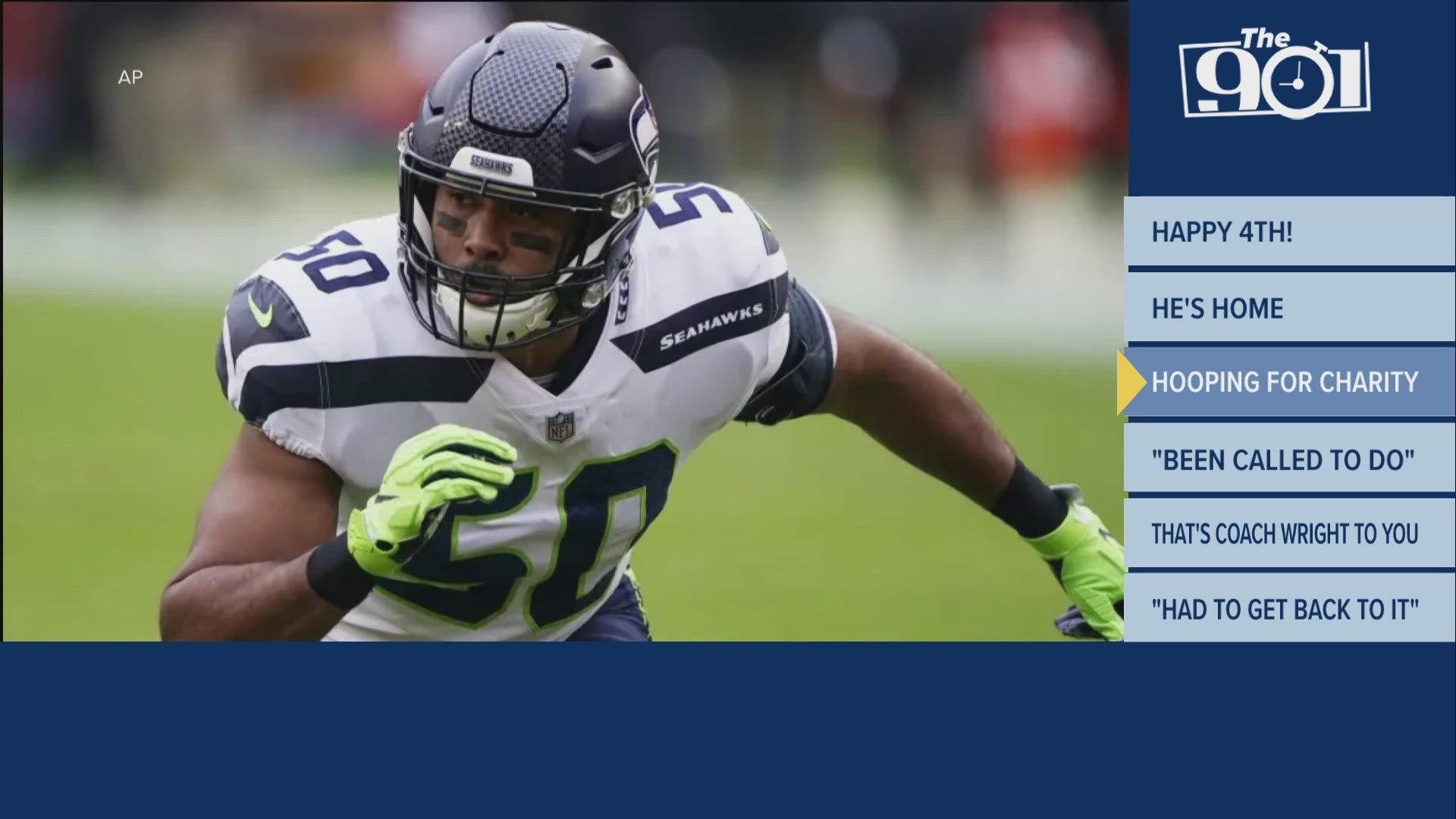 NFL Veteran KJ Wright set for 3rd annual charity basketball game | localmemphis.com