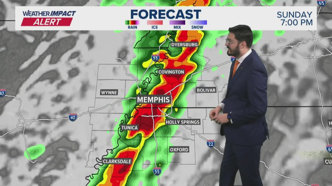 Memphis area may see severe storms on Sunday evening | localmemphis.com