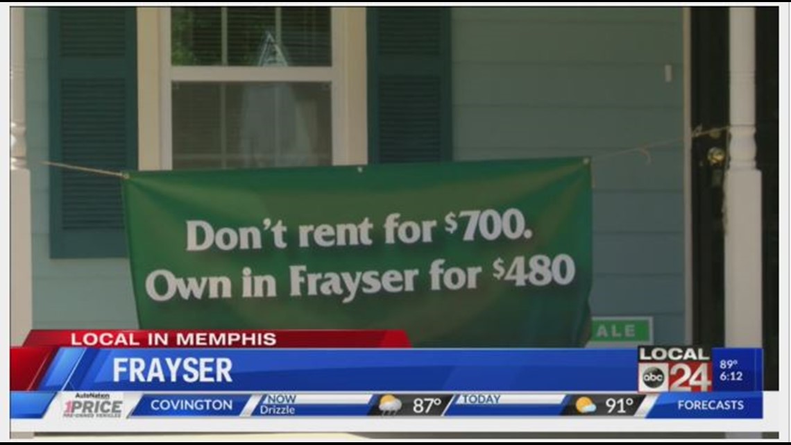 City of Memphis partners with Frayser CDC to build new homes ...