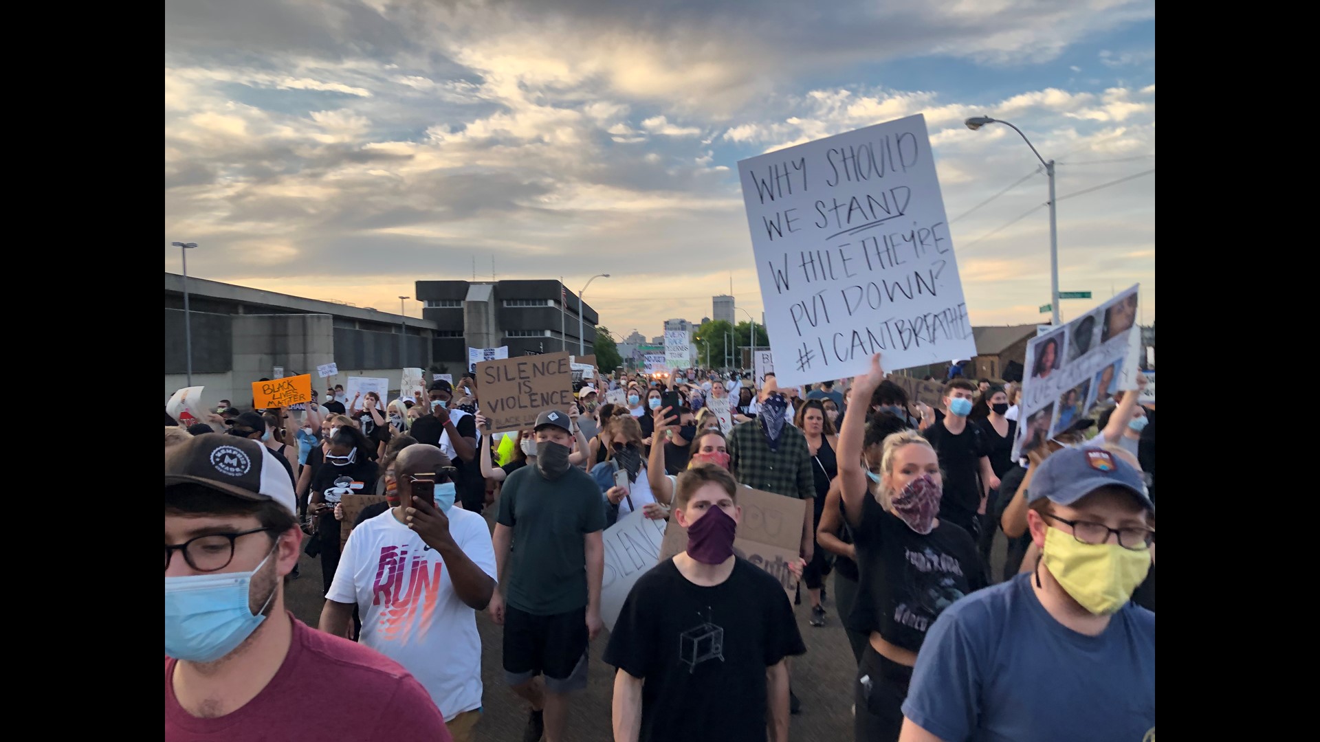 7th night of demonstrations in Memphis Tennessee | localmemphis.com